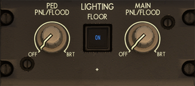 Center Pedestal Light Control Panel - FYCYC Simulations Documentation